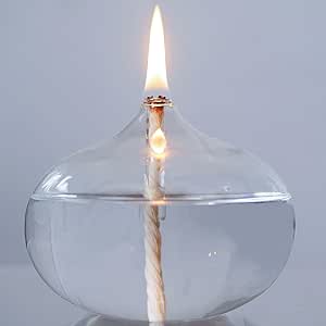 Amazon.com: GXFCCYXT Oil Candles for Indoor Use Refillable Liquid ...