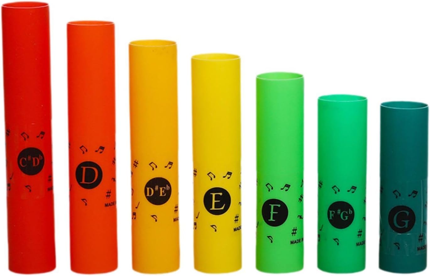 Amazon.com: predolo Percussion Tube Set Musical Sound Tube for ...