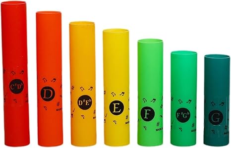 Amazon.com: predolo Percussion Tube Set Musical Sound Tube for ...