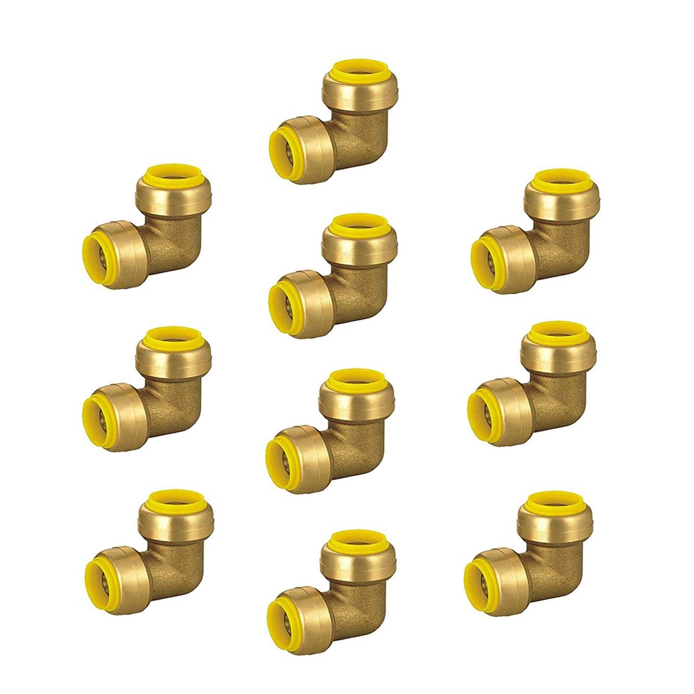 Amazon.com: AB 90 Degree Elbow Plumbing Pipe Connector 1/2 Inch x 1/2 ...