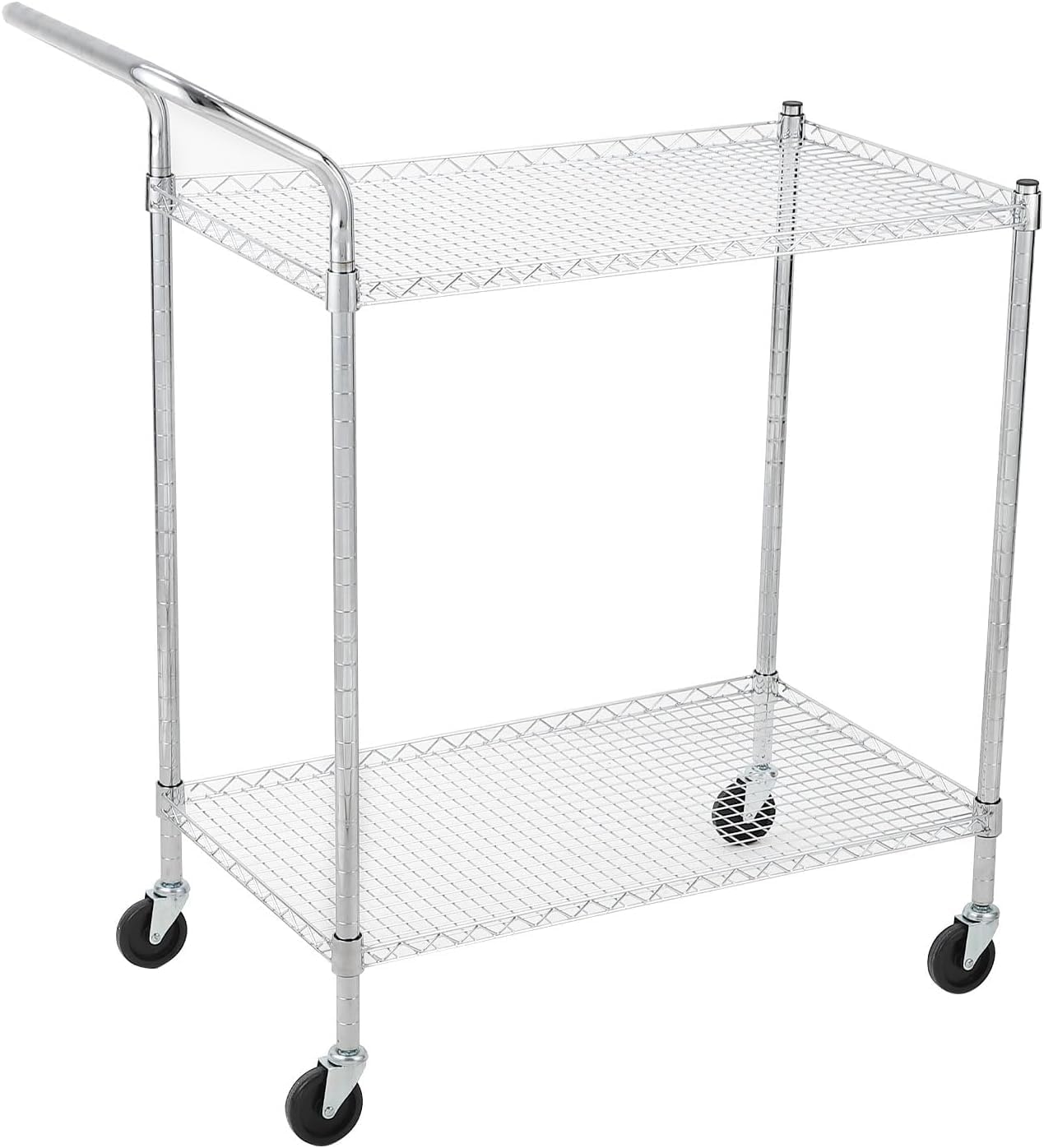Amazon.com: IDEALHOUSE Commercial Grade Kitchen Cart, 3 or 2-Tier Heavy ...