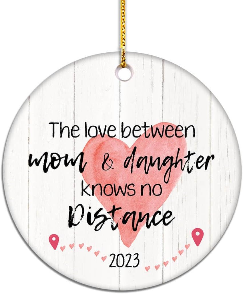 Amazon.com: VILIGHT Long Distance Mom and Daughter Gifts 2023 - The ...