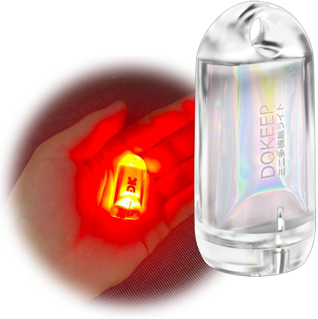 Amazon | DOKEEP 超ミニ LEDライト 超軽量 11g USB充電式 EDC 高輝度 ミニ 懐中電灯 3モード 250ルーメン ポケットライト 防水 超小型 ミニ投光器 点灯3 ...