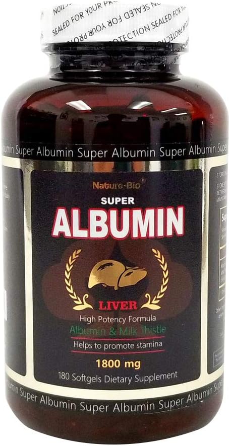 Amazon.com: Amazing Natural New & Improved Mega Albumin Gold 200 ...