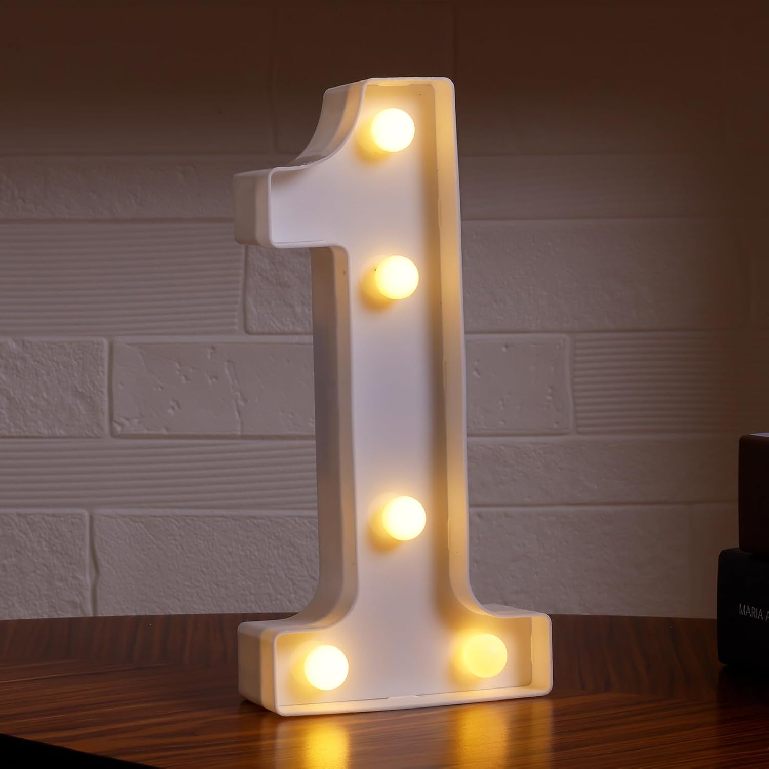 Amazon.com: LED Marquee Numbers, Small Light Up Numbers for Party, 8.58 ...