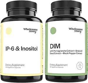 Amazon.com: IP6 Inositol Capsules for Immune Health Support +DIM ...