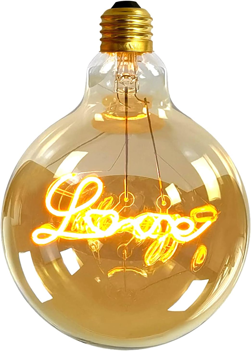 TIANFAN Vintage Led Bulb G95 Firework 3Watts Edison Bulb 2200Kelvin ...