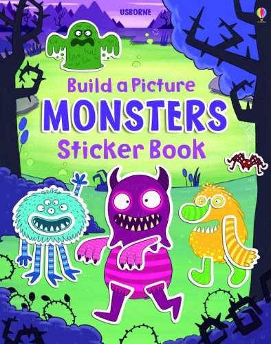 Build a Picture Monsters Sticker Book (Build a Picture Sticker Books ...