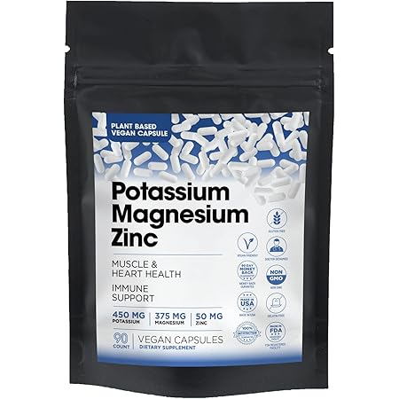 Amazon.com: DSO Magnesium Potassium Supplements - 90 Count - Doctor ...