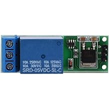 Relay Module Board, Low Pulse Latch Relay Trigger Board Mini 6-24V Flip ...