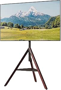 Amazon.com: Tripod TV Stand for 32-75 Inch LED LCD OLED Screen - Swivel ...