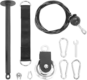 Amazon.com : UPQRSG LAT and Lift Pulley System Gym, Fitness DIY Loading ...