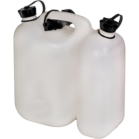 Chainsaw Combi Fuel Can Combination Canister 2-stroke + Chain Oil ...
