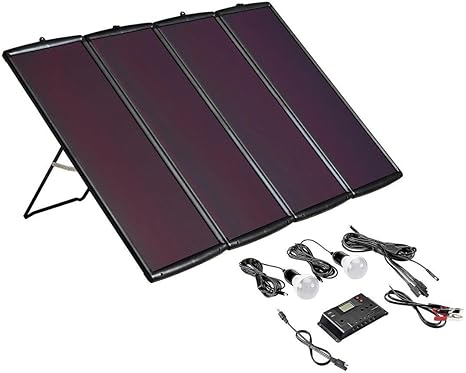 Amazon.com : THUNDERBOLT MAGNUM SOLAR 100 Watt Solar Panel Kit : Patio ...