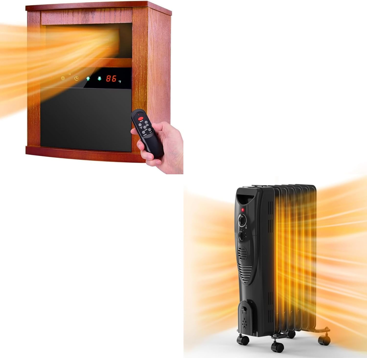 Amazon.com: Air Choice Oil Heater and Infrared Heater Kit, 1500W ...
