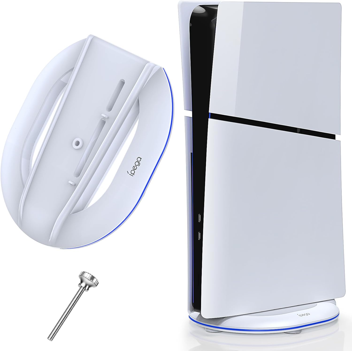 Amazon.com: FASTSNAIL Vertical Stand Only for PS5 Slim Consoles Disc ...