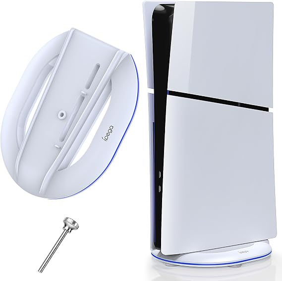Amazon.com: FASTSNAIL Vertical Stand Only for PS5 Slim Consoles Disc ...