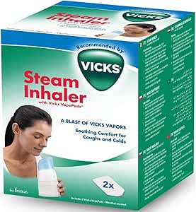 Fix-V1300-UK Cool and Congestion Steam Nose Inhaler : Buy Online at ...