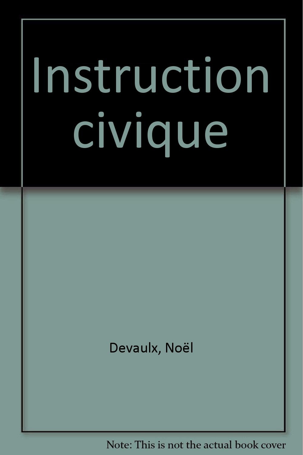 Buy Instruction civique Book Online at Low Prices in India ...