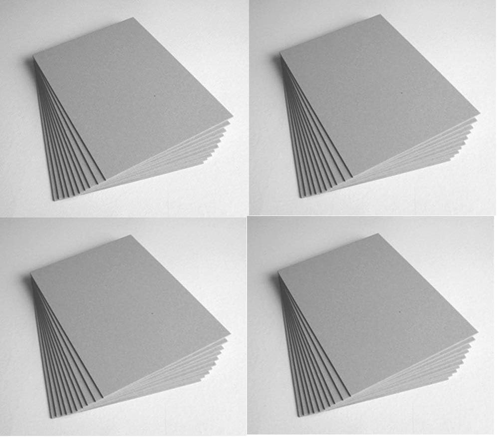 PROTECTAFILE 10 X A2 Grey board 1000 micron sheets backing modelling ...