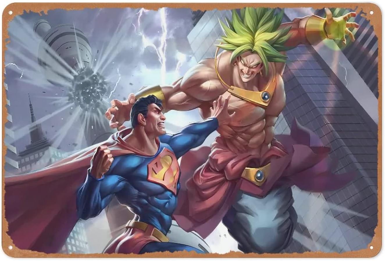 Amazon.com: The Incredible Broly cartoon Poster Wall Decor Art Print ...