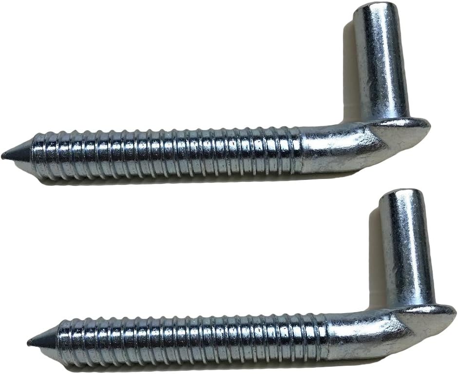 Amazon.com: 3/4 Chain Link Lag Screw Gate Hinge Side Wood Post Bolt ...