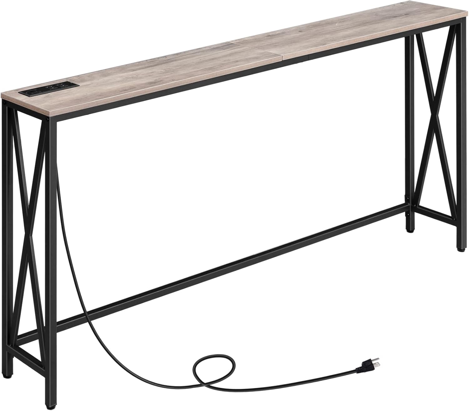 MAHANCRIS 55.1 Inches Console Table 999CTHG8401Z1 : Amazon.co.uk: Home ...