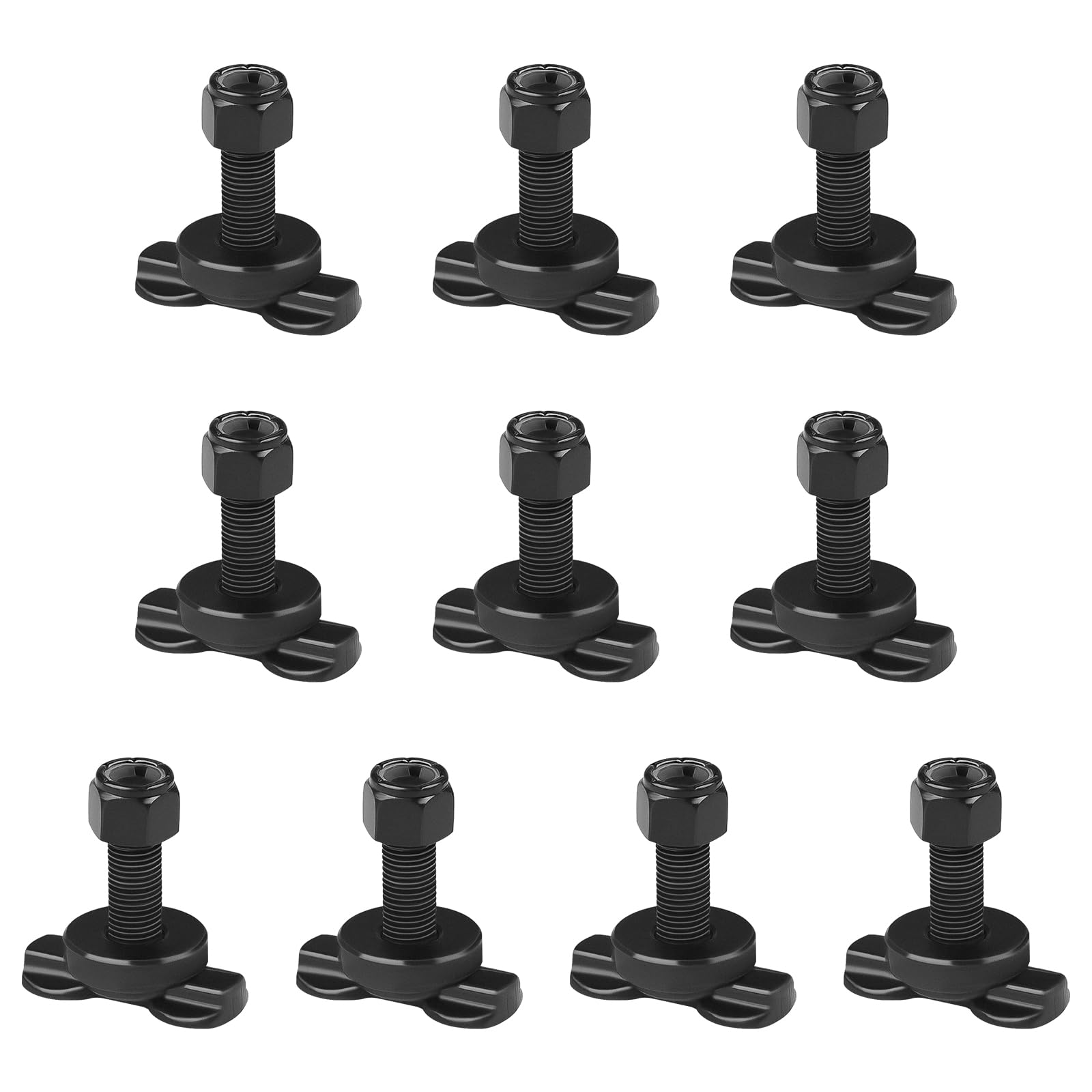 Snapklik.com : SKYJDM 10-Pack L-Track Double Lug Threaded Stud Fitting ...