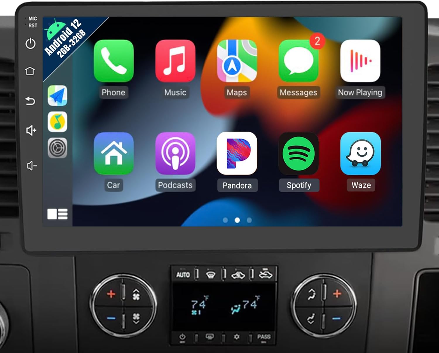 Amazon.com: Naifay Android Car Radio for Chevy Chevrolet Silverado ...
