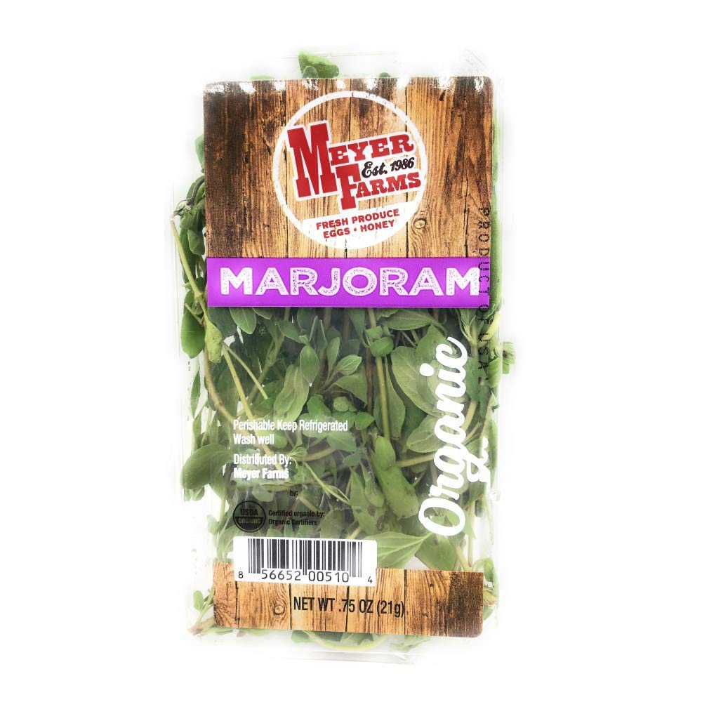 Amazon.com: Meyer Farms Organic Marjoram, 0.75 Oz : Grocery & Gourmet Food