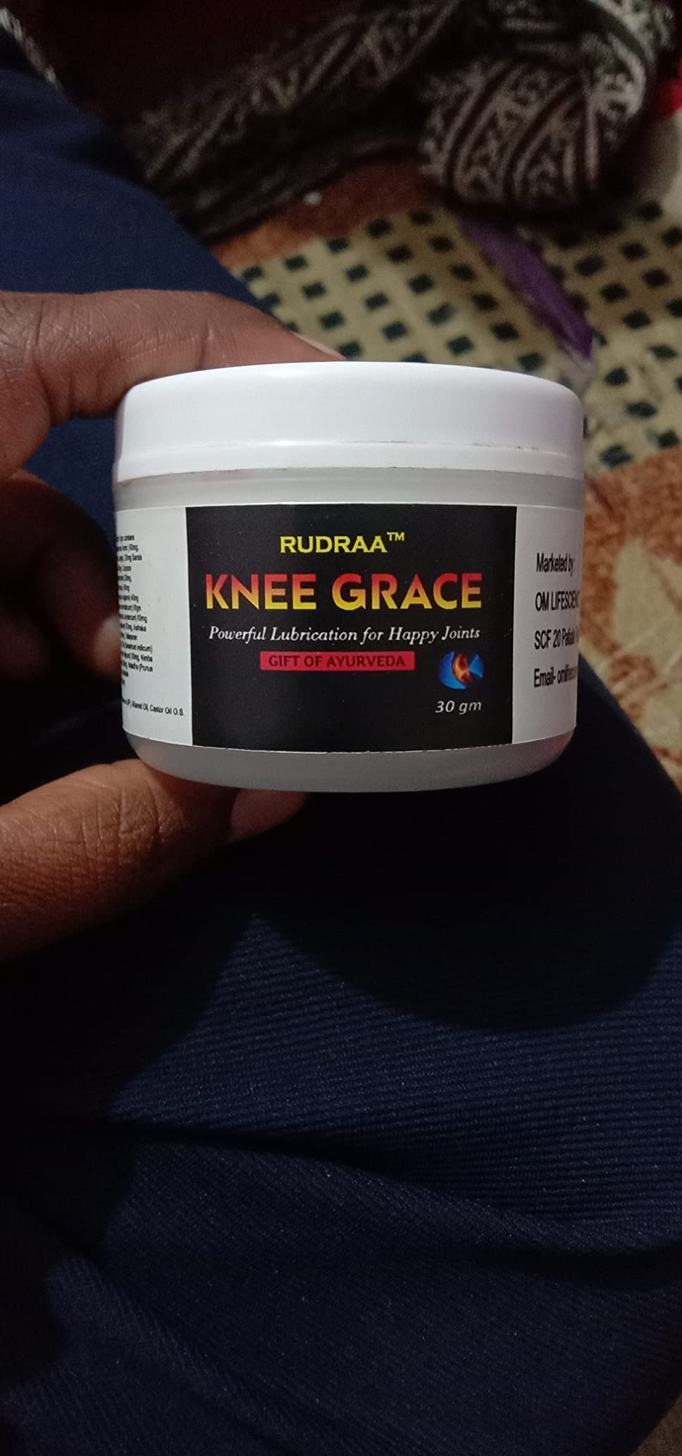 Rudraa Knee Grace Powerful Lubrication for Joints Pain/ Cervical ...