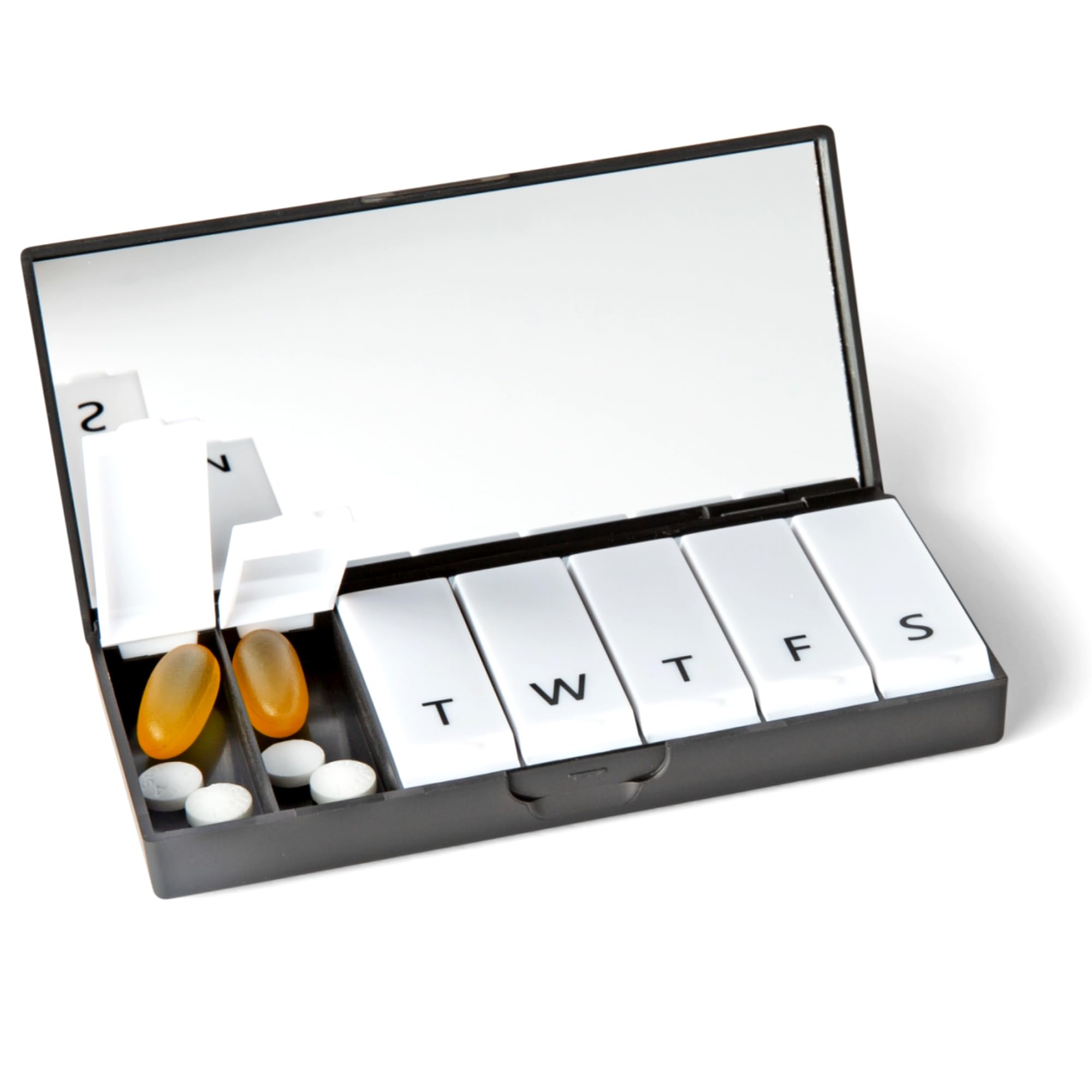 Amazon.com: PORT X POLISH Designer Weekly Pill Box Organizer (Single 1X ...