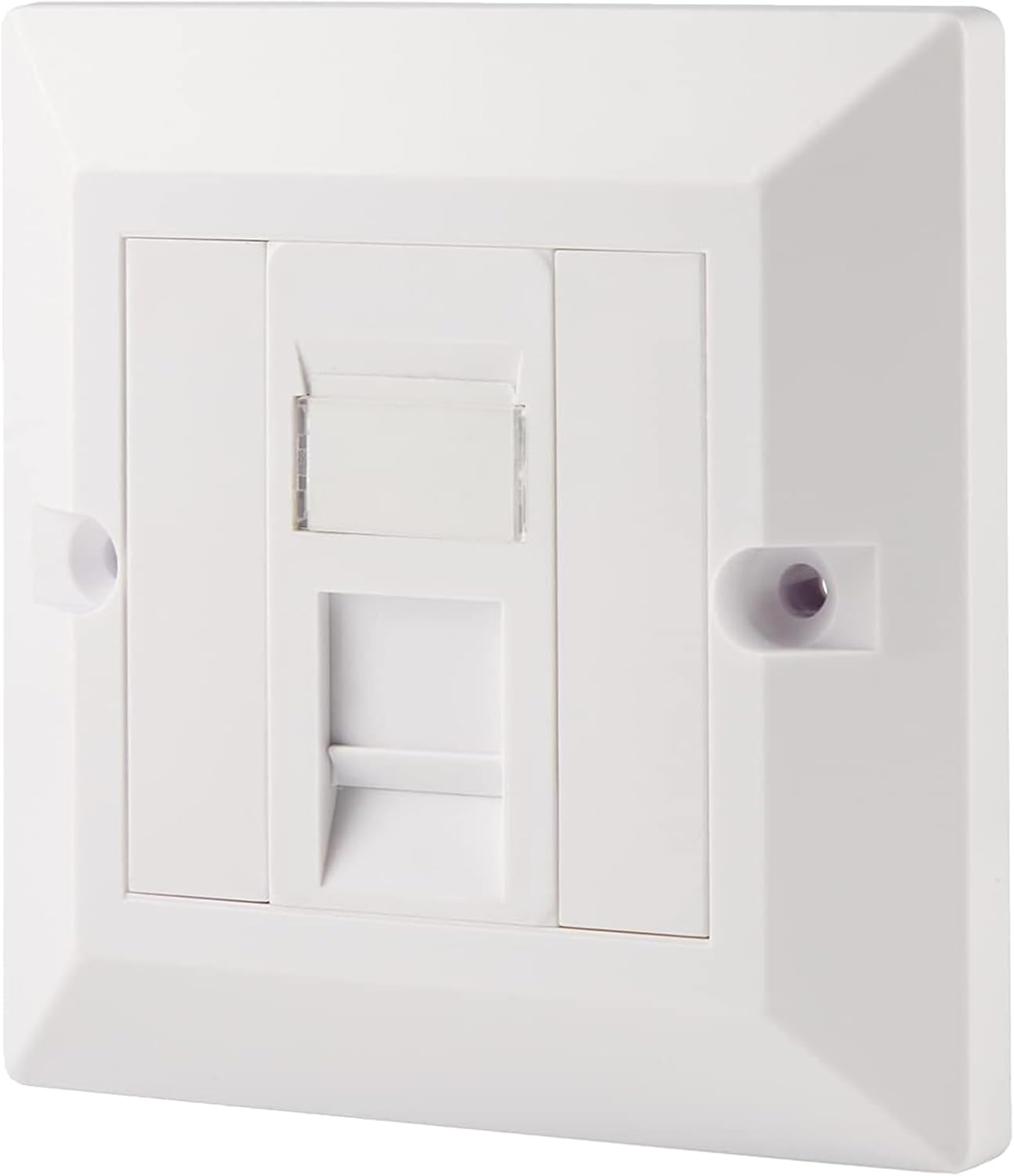 rhinocables Ethernet Faceplate Single 1-Port/Double 2-Way/Quad 4-Way ...