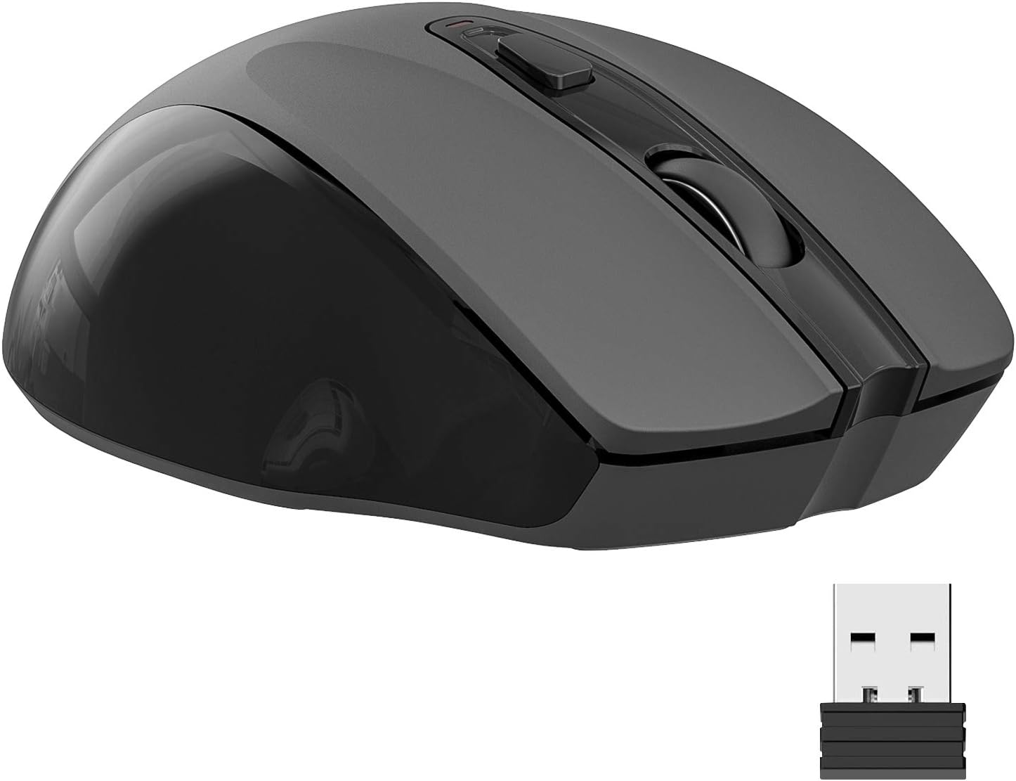 Amazon.com: Wireless Mouse, 2.4G Slim Silent Travel Cordless Mouse ...