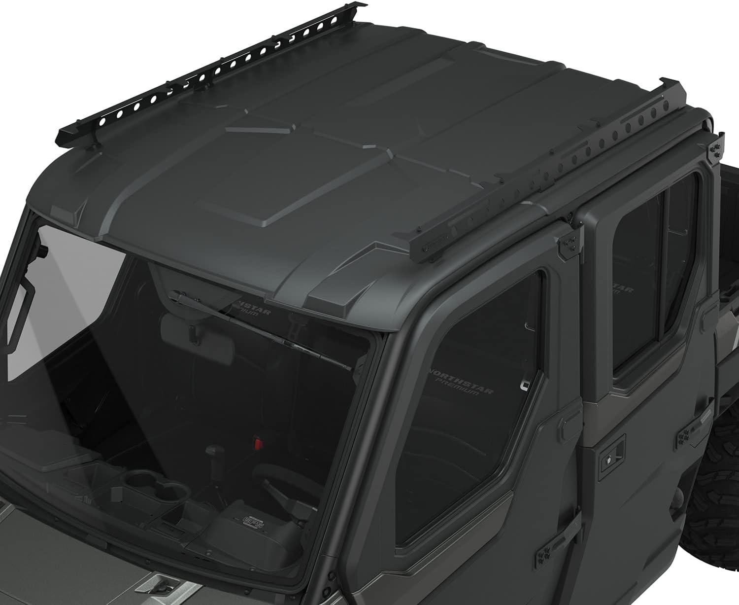 Amazon.com: Polaris Rhino-Rack Roof Rack Mount for RANGER CREW 1000 ...