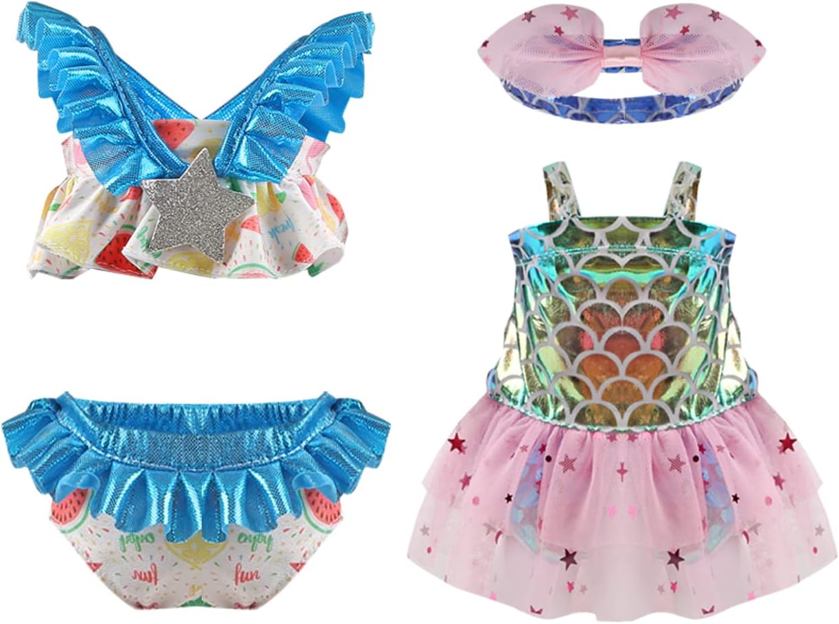 Amazon.com: 18 Inch Doll Clothes and Accessories - 2 Set 18 Inch Baby ...