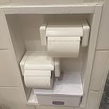 Amazon.com: Zoie + Chloe Easy-Snap Toilet Paper Holder - Load and ...