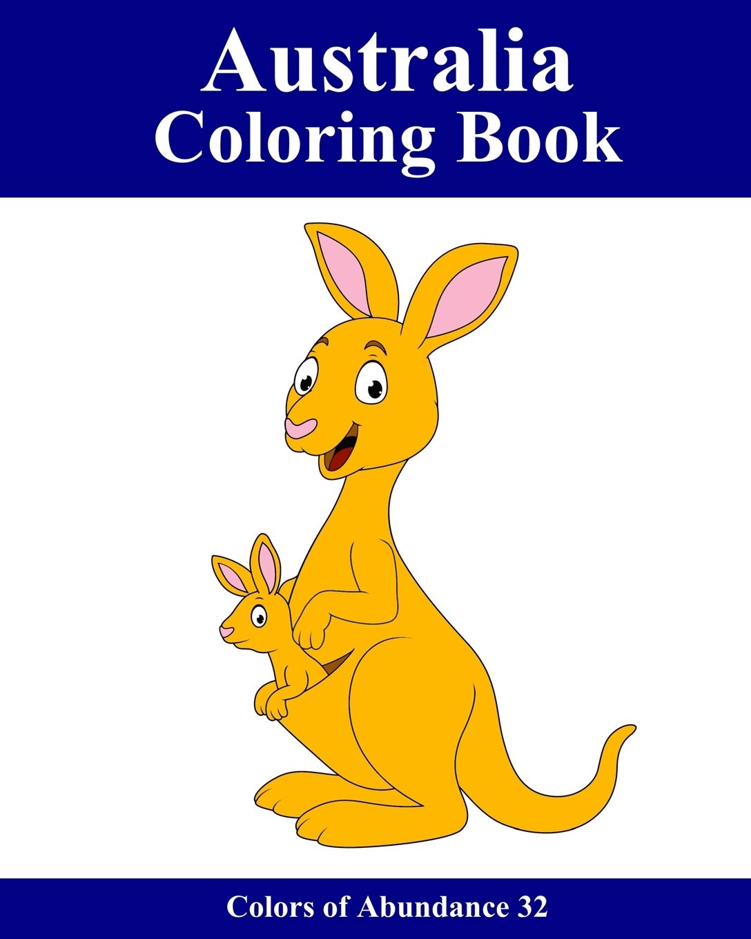 Buy Australia Coloring Book: 25 coloring images with Australian animals ...