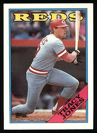 Amazon.com: 1988 Topps # 553 Tracy Jones Cincinnati Reds (Baseball Card ...