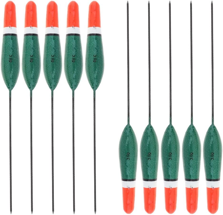 Amazon.com : OriGlam 10pcs Fishing Bobbers Fishing Floats Fishing ...