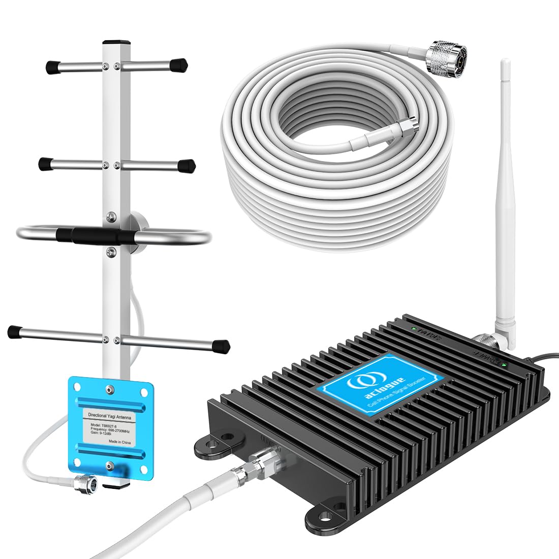 Amazon.com: Cell Phone Signal Booster for Home, Boosts 5G and 4G for ...