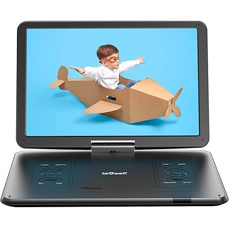 Amazon.com: 17.5" Portable DVD Player with 15.6" Large HD Screen, 6 ...