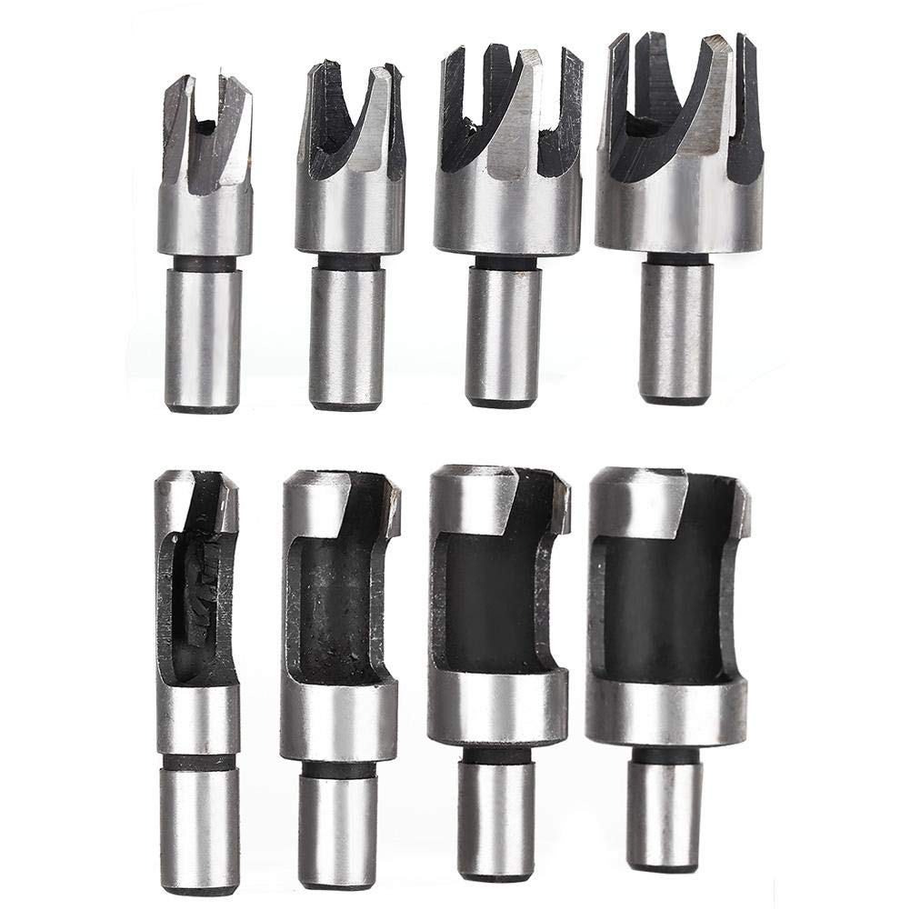Wood Plug Cutter, Wood Plug Cutter Set, Standard Size Cork Drill Bit ...