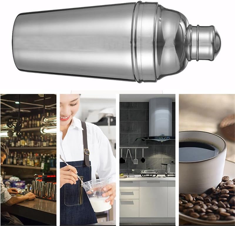 Coctelera de 60 onzas, coctelera de Martini, colador integrado ...