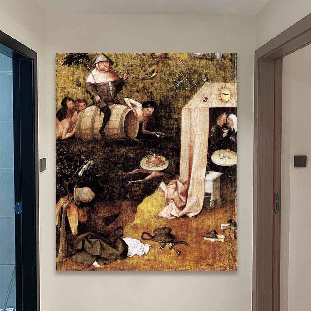 Gluttony Painting 7 Deadly Sins Gluttony Art Print By Jasmine