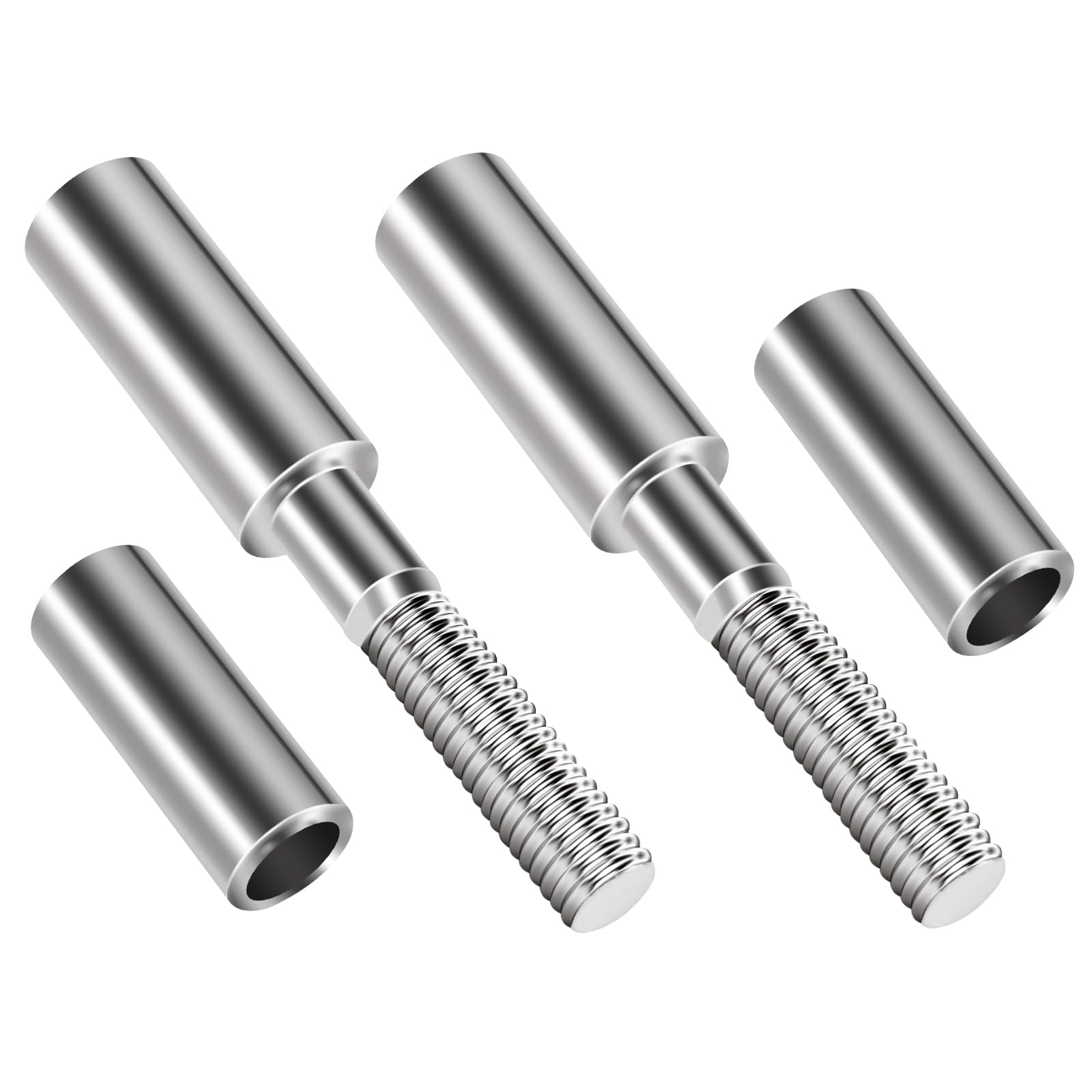 Amazon.com: kekykm 2" Motorcycle Mirror Risers Height Extender Adapters ...