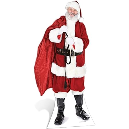 Amazon.com: SC14 Santa with Sack of Toys Cardboard Cutout Standup ...
