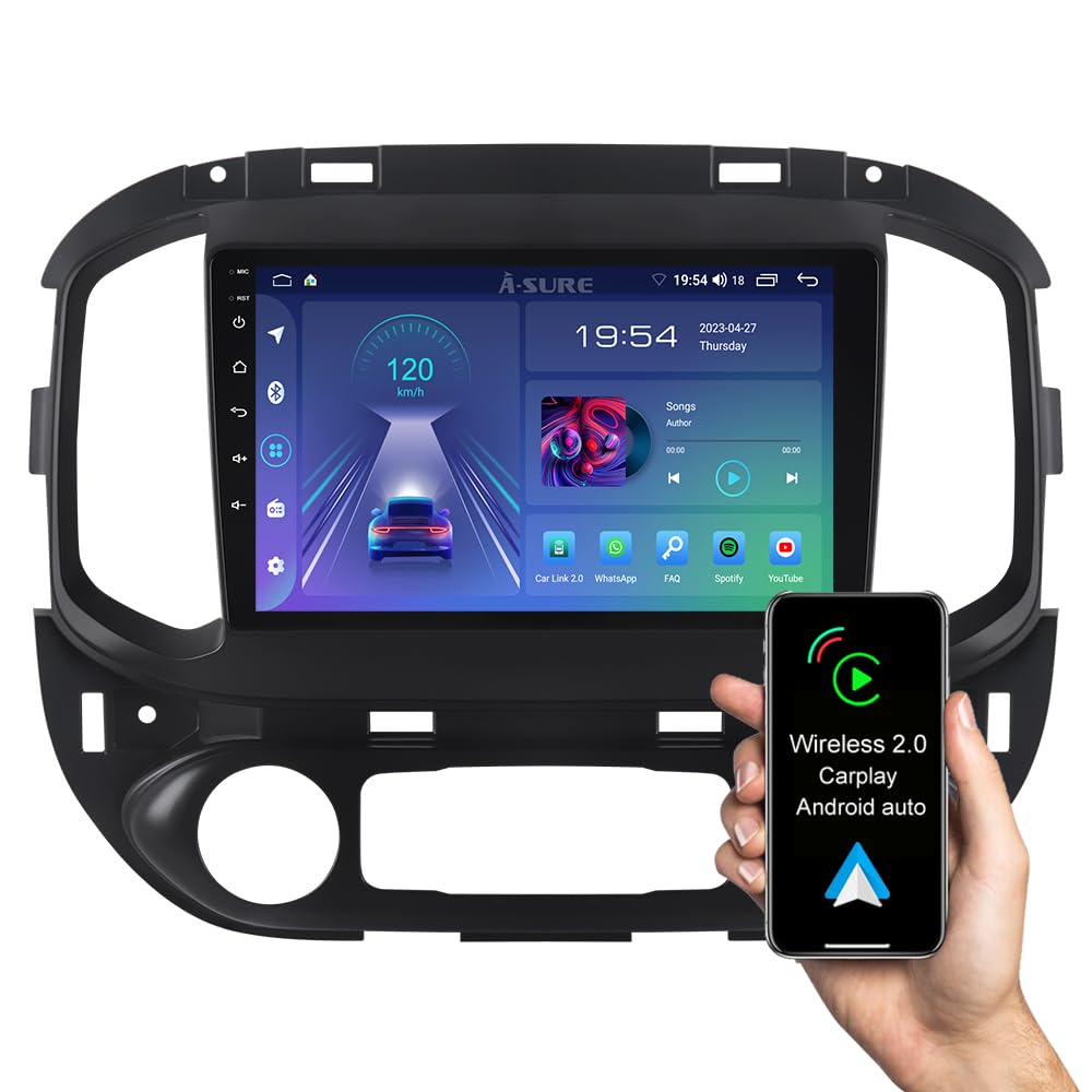 Amazon.com: ASURE 9 inch Car Stereo Radio for Chevrolet Colorado RG ...