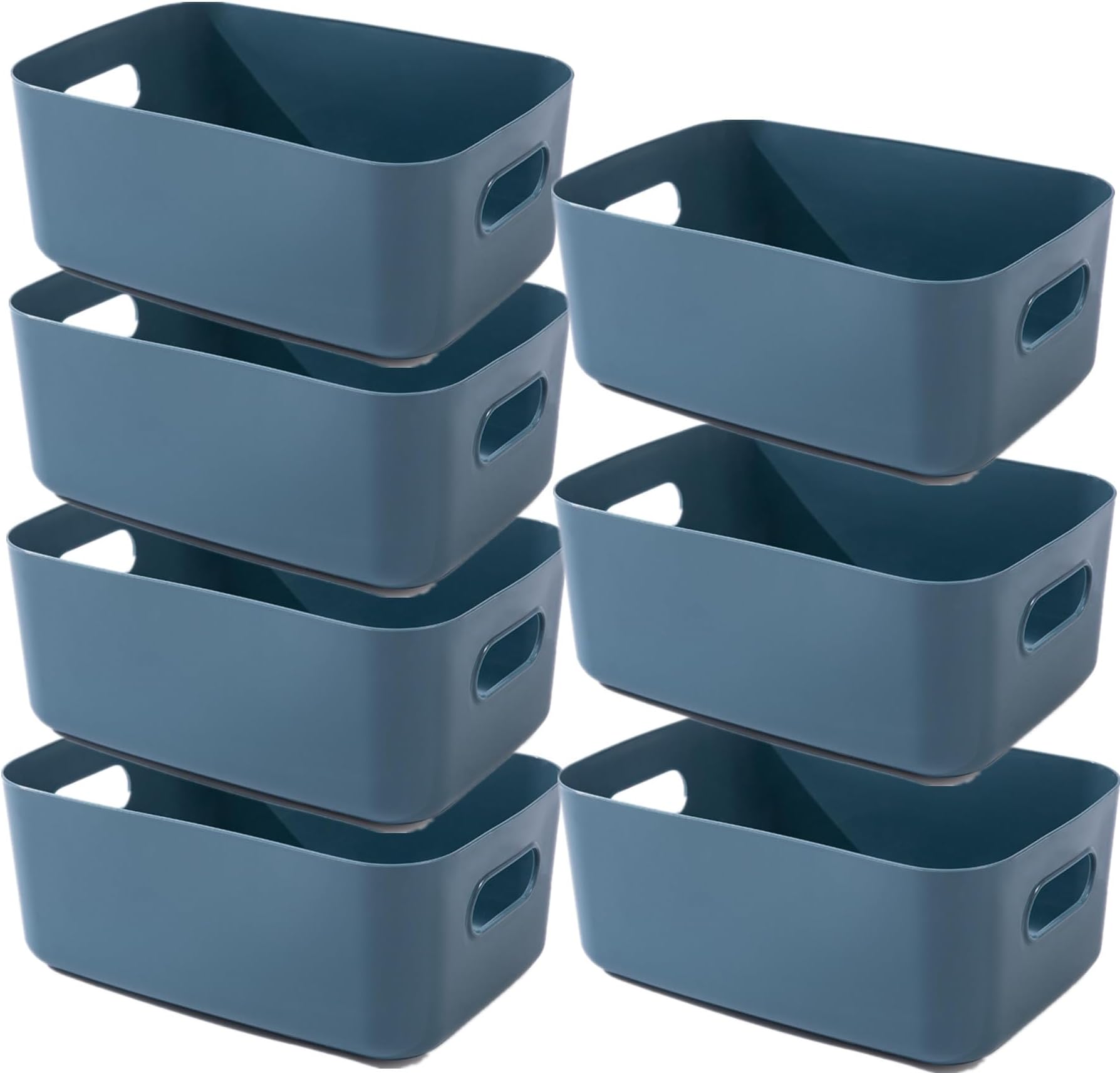 com-four® Ensemble de paniers de Rangement 5 pièces - paniers ...