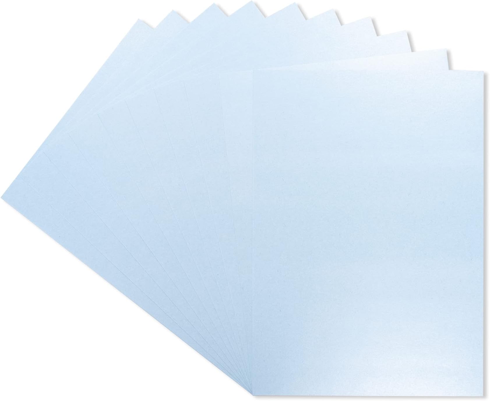 Pale Blue A4 Coloured Craft Card 160gsm x 50 Sheets : Amazon.co.uk ...